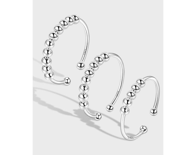 Fidget Ring • Spinner Ring • Anxiety Ring Spinner • Meditation Ring ...