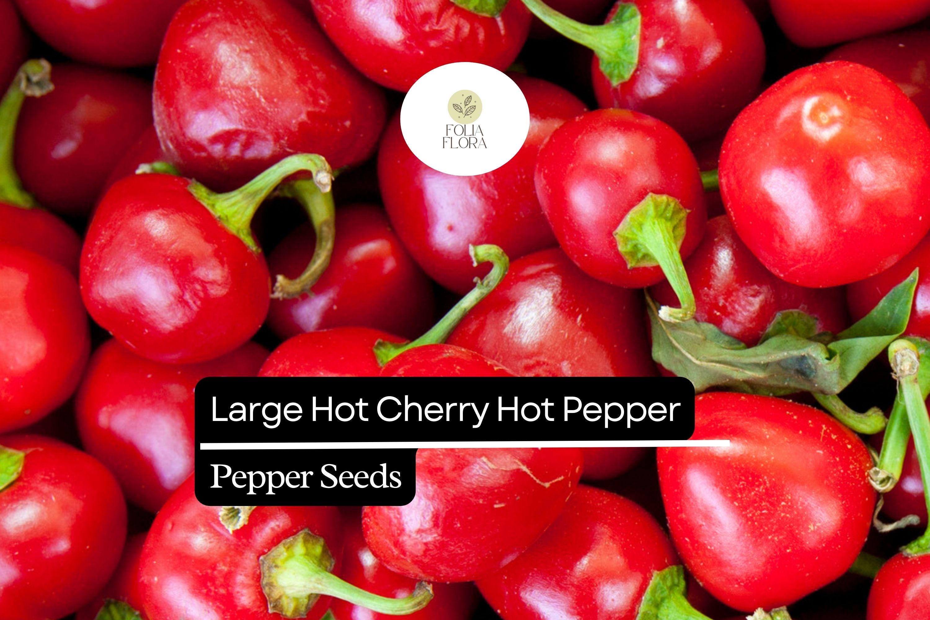 250mg Large Hot Cherry Pepper Seeds Capsicum Annuum Medium-hot, Non-gmo ...