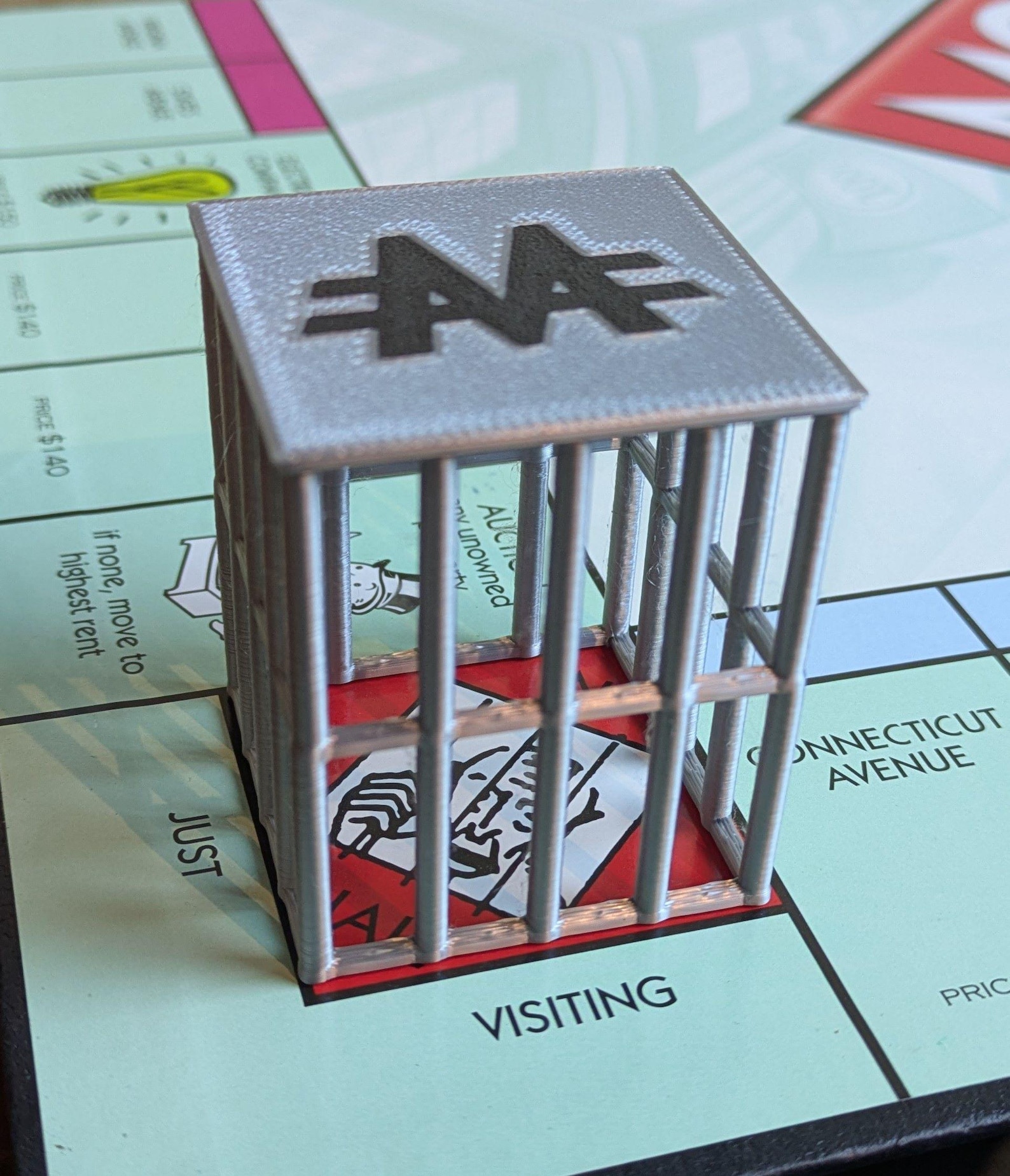 Custom Monopoly Jail Cell Upgrade - Etsy