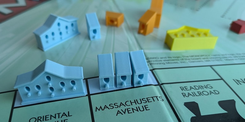 Custom Monopoly Houses/hotels BIRD HOUSE EDITION - Etsy