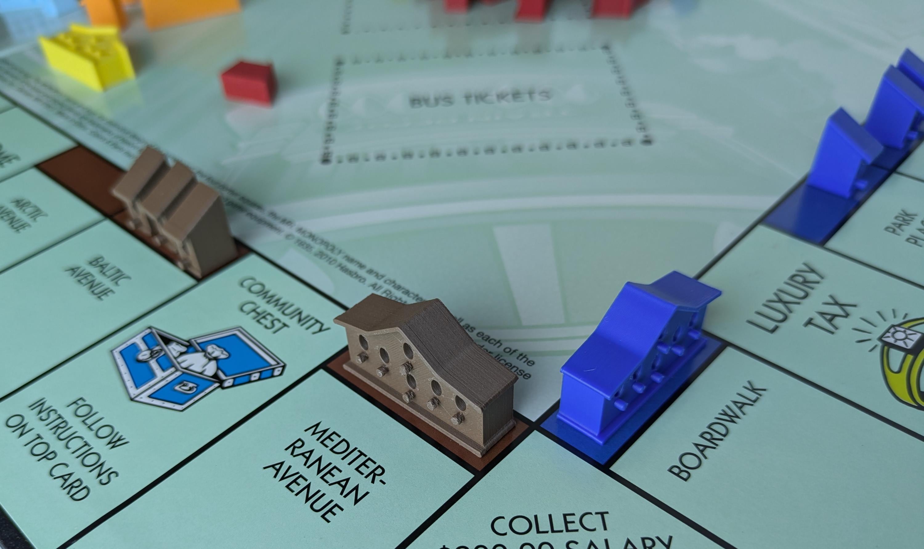 Custom Monopoly Houses/hotels BIRD HOUSE EDITION - Etsy