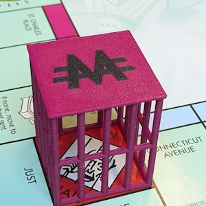 Custom Monopoly Jail Cell Upgrade - Etsy