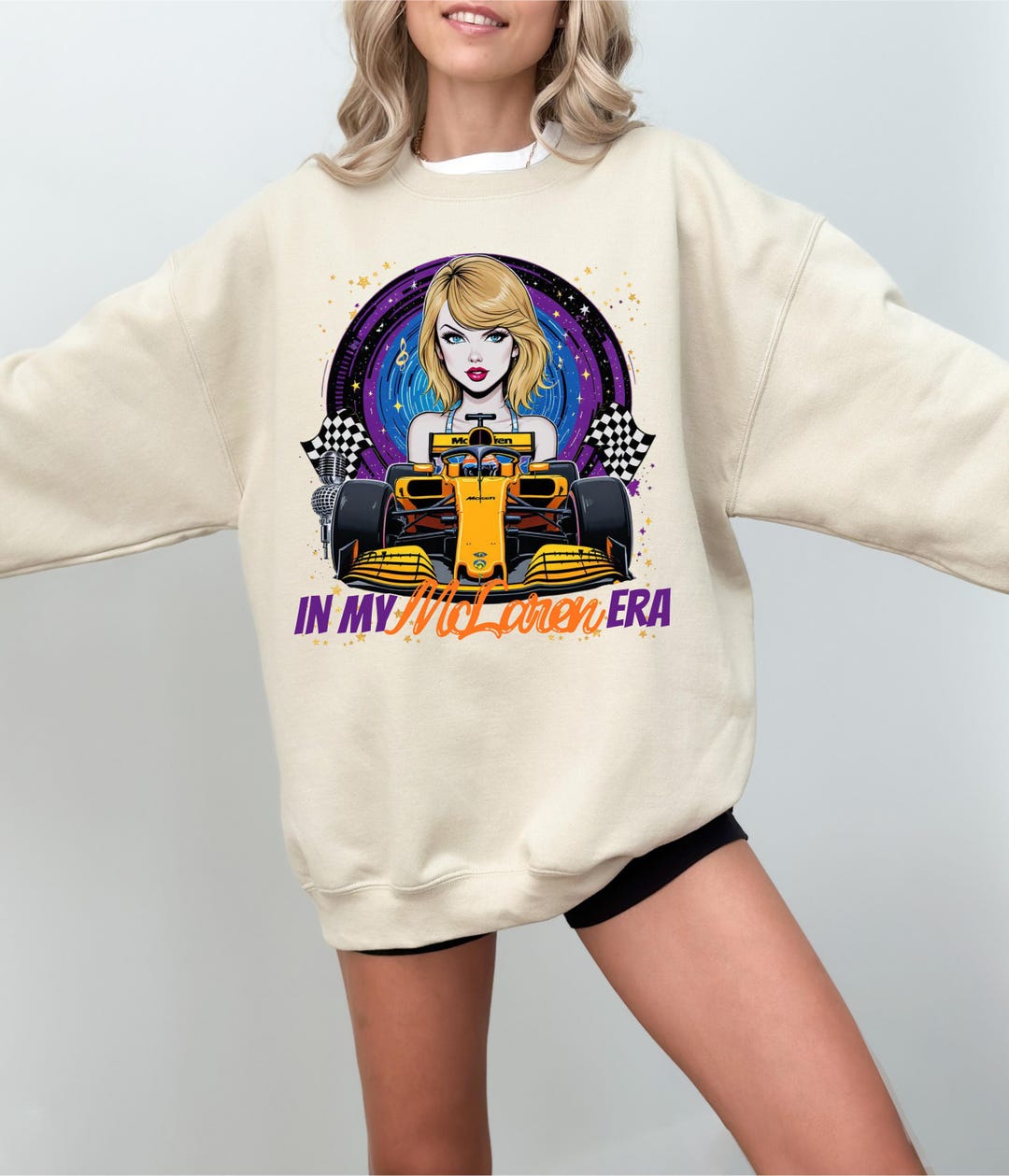 Mclaren F1 Sweatshirt: Swiftie Racing Crewneck - Motorsport Fan Gift - Etsy