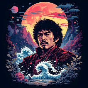 Anime Themed Digital Art Commercial Use Permitted Perfect for Physical ...