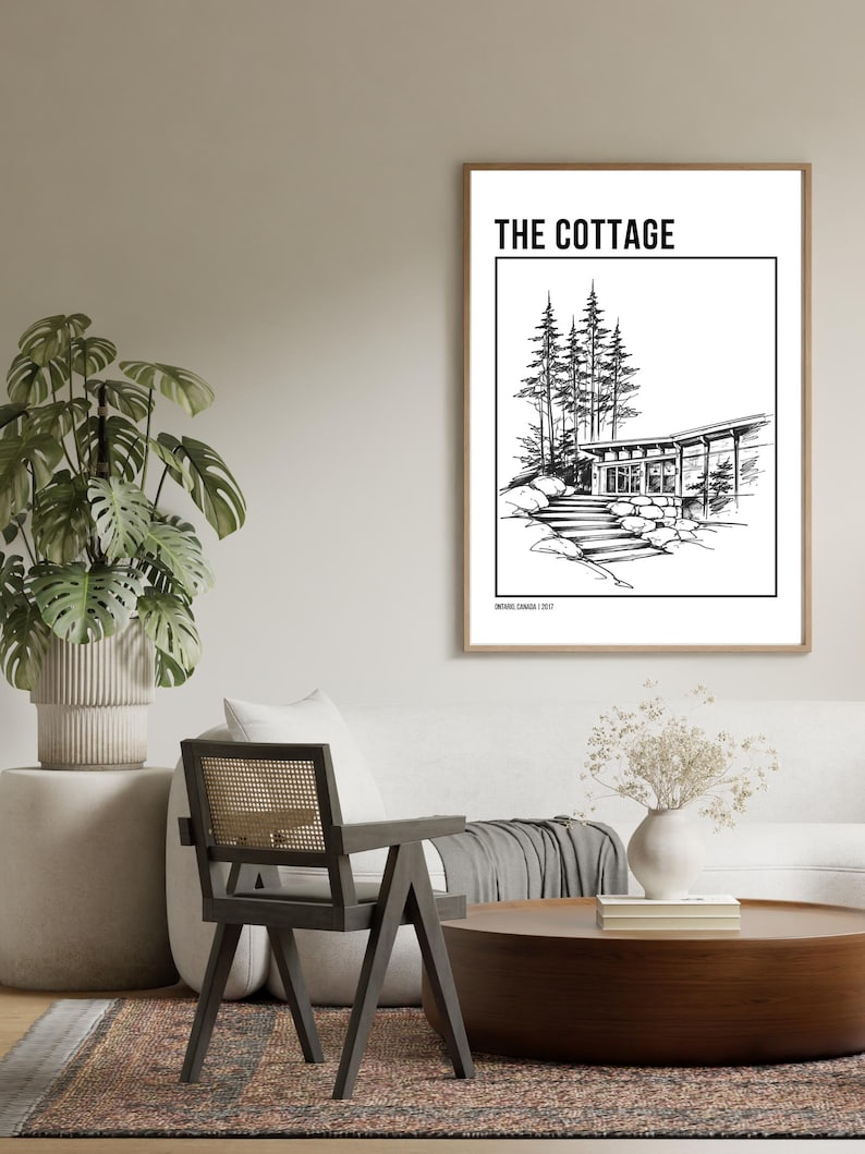 Heated Rivalry Cottage Art Print, Subtle Hollanov Poster (digital ...