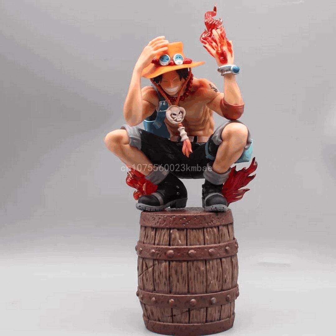 One Piece Ace Figure Portgas D. Ace PVC Collectible - Etsy