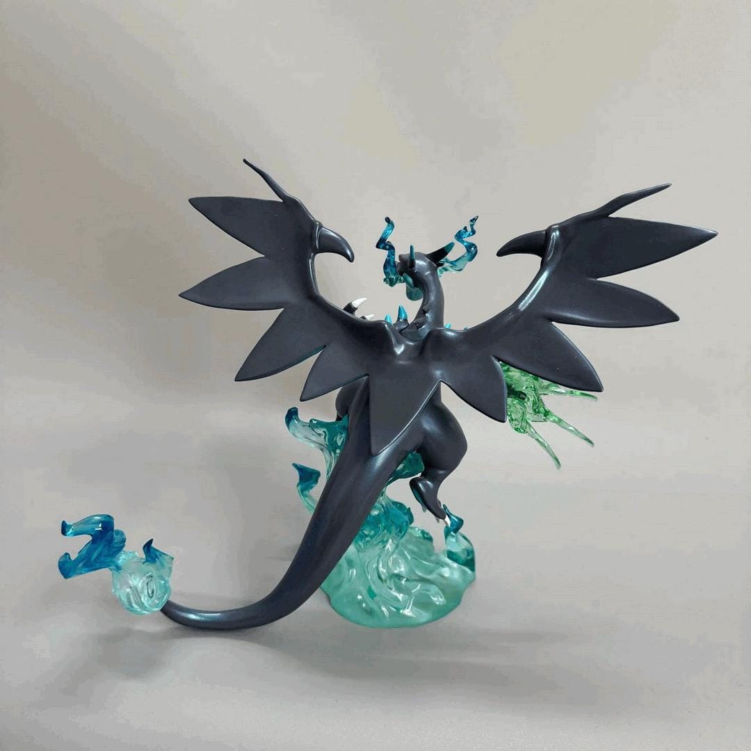 Pokemon Charizard Figure Anime Model Birthday Gift - Etsy