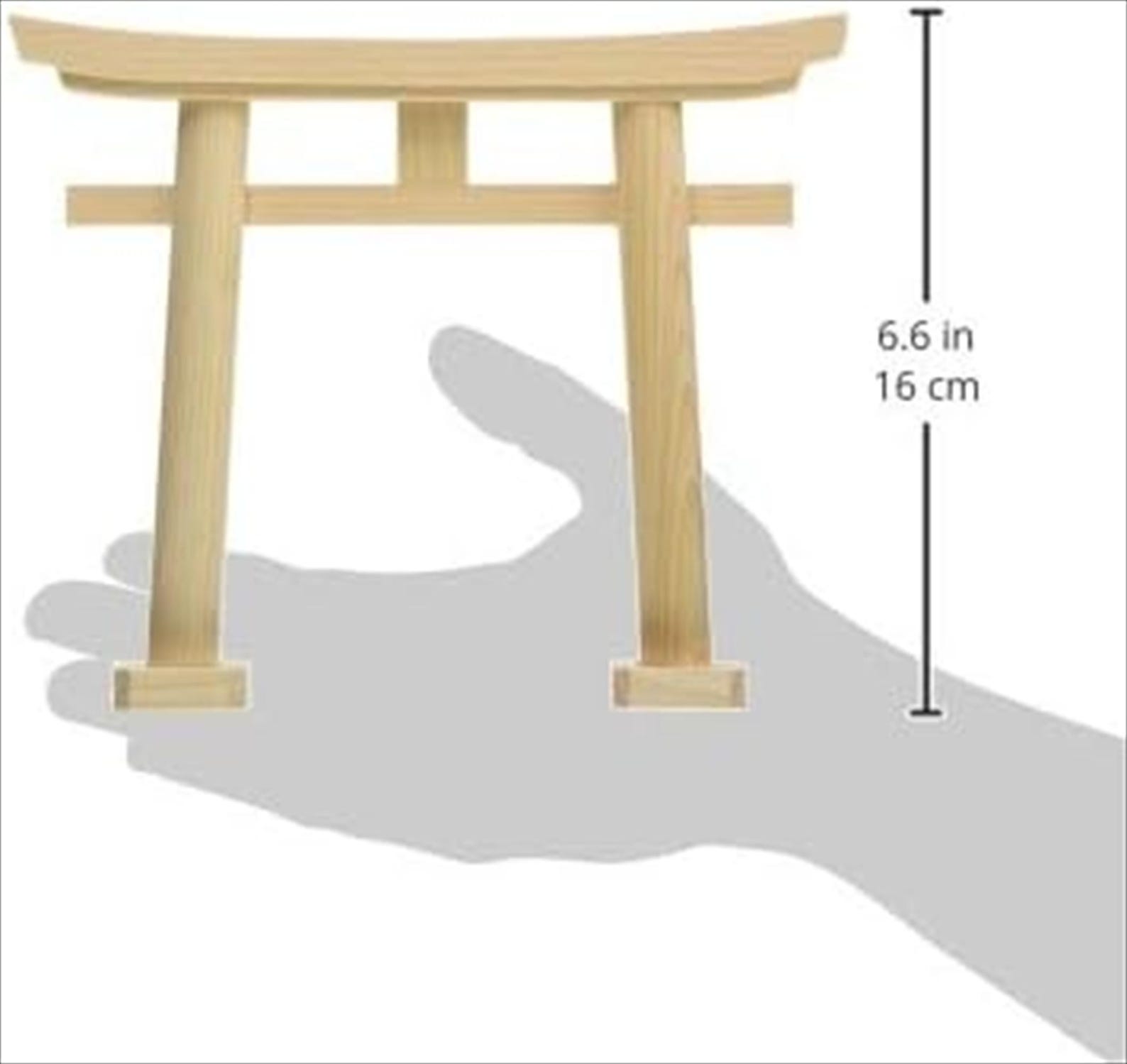 Japanese Handmade Shinto Torii Gate Shrine, Natural Wood Traditional ...