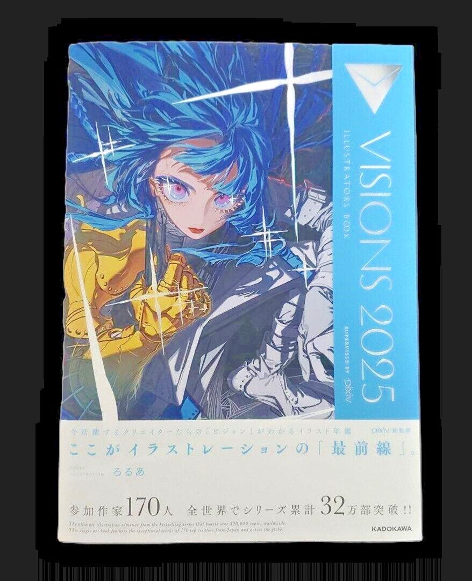 VISIONS 2025 ILLUSTRATORS Book Pixiv Artbook 352 Pages & ILLUSTRATION ...