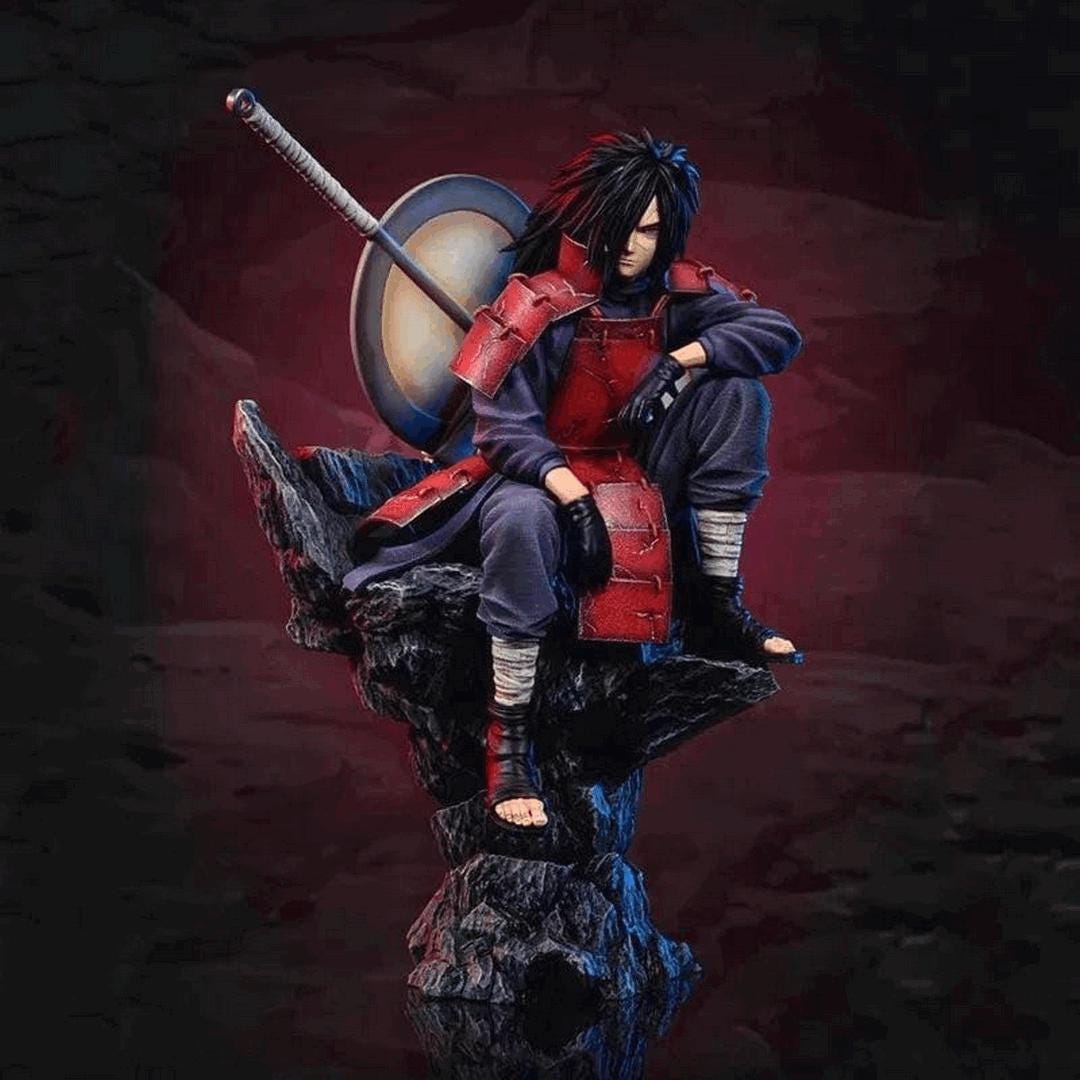 Madara Uchiha Action Figure 28 Cm Naruto Anime Collectible - Etsy