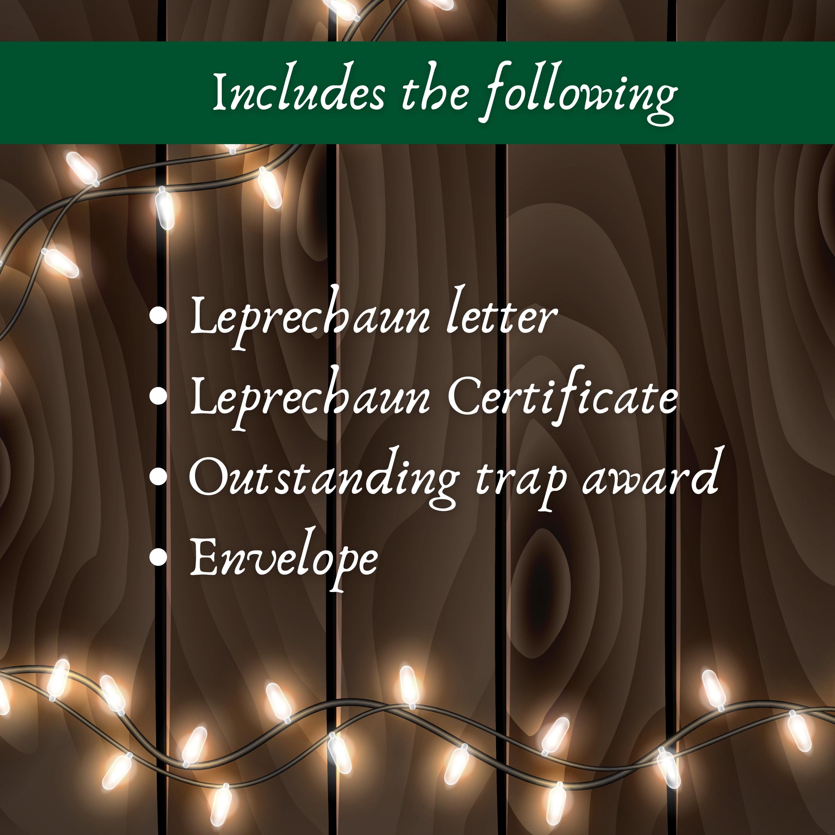 Leprechaun Letter Canva Template Free Editable Printable With Envelope ...