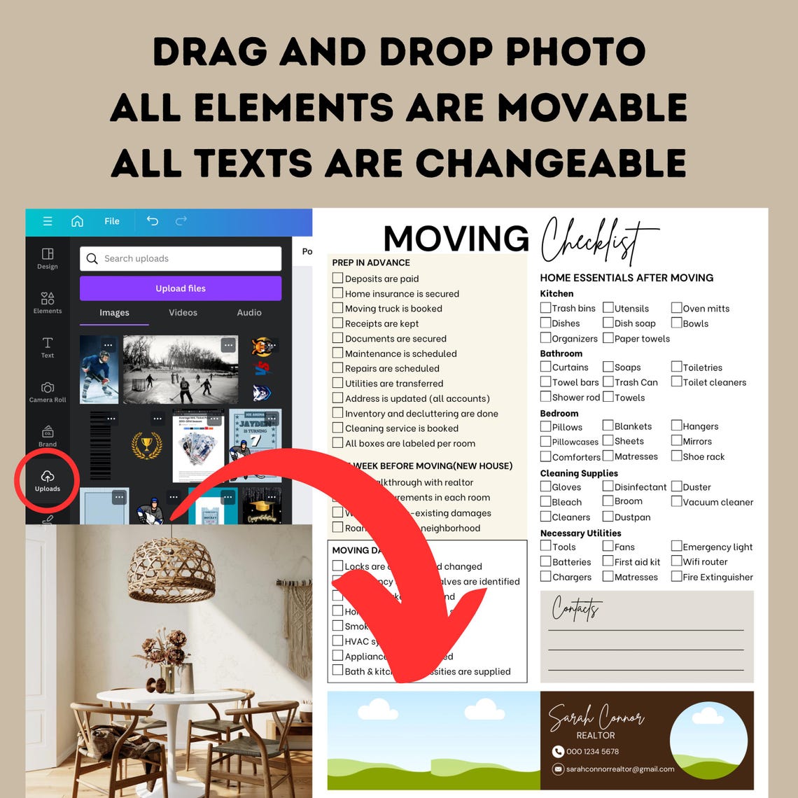 Editable Open House Kit: Real Estate Signs, Flyers, Feedback Form ...