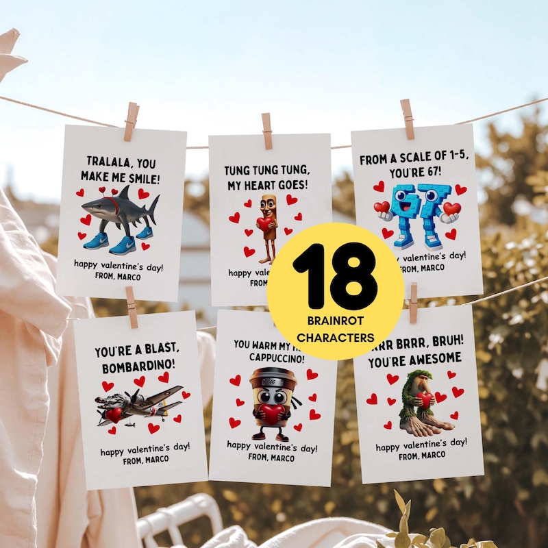 Valentines Day Brain - Etsy UK