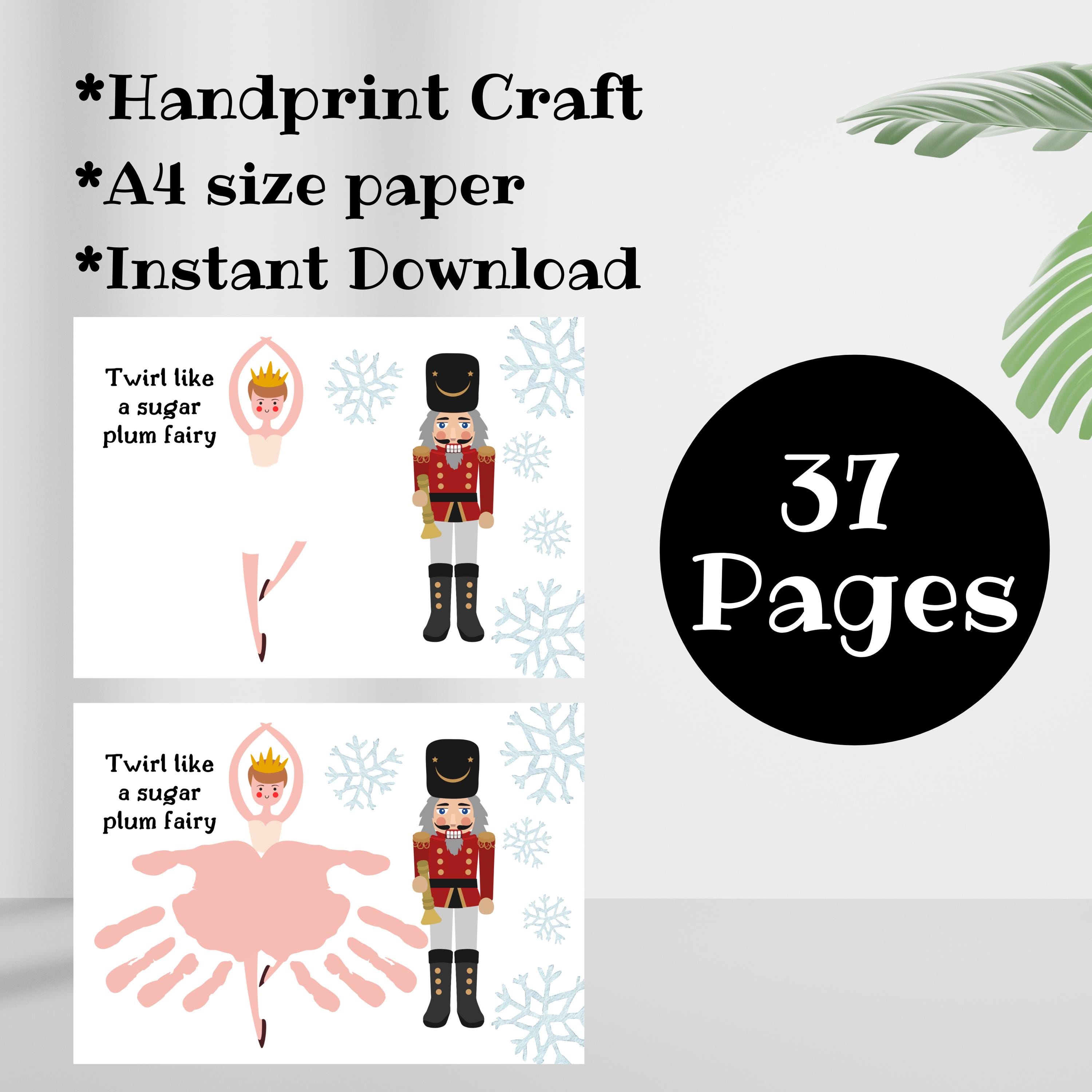 2026 Handprint Art Calendar: DIY Kids Keepsake (A4 Printable PDF ...