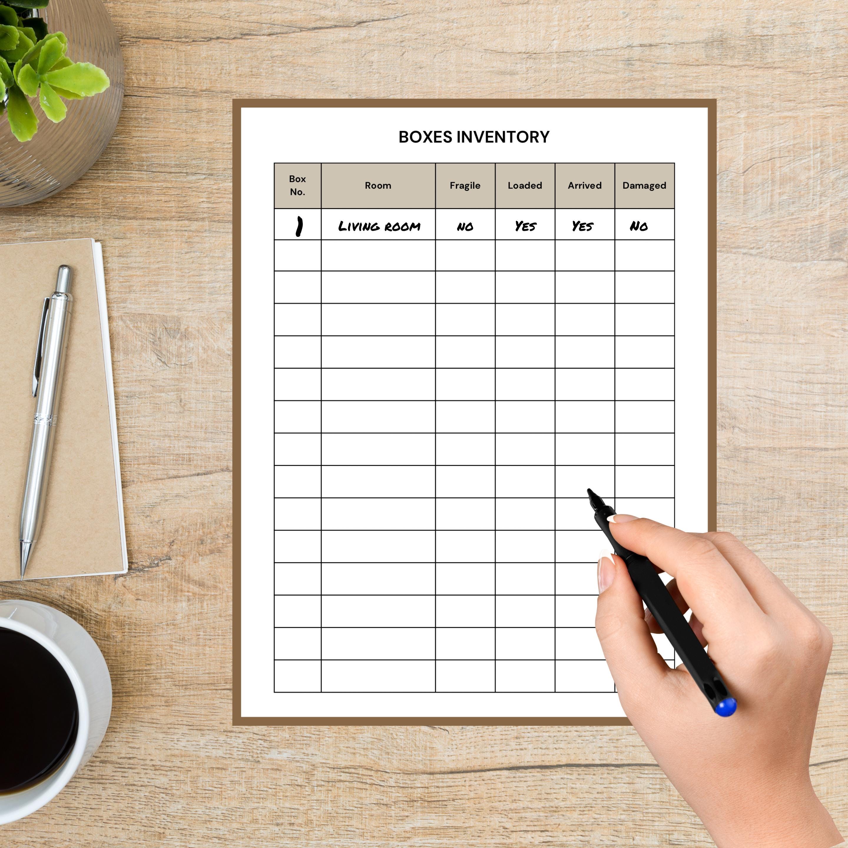 Moving Boxes Labels Editable Template Free Canva Move Template ...