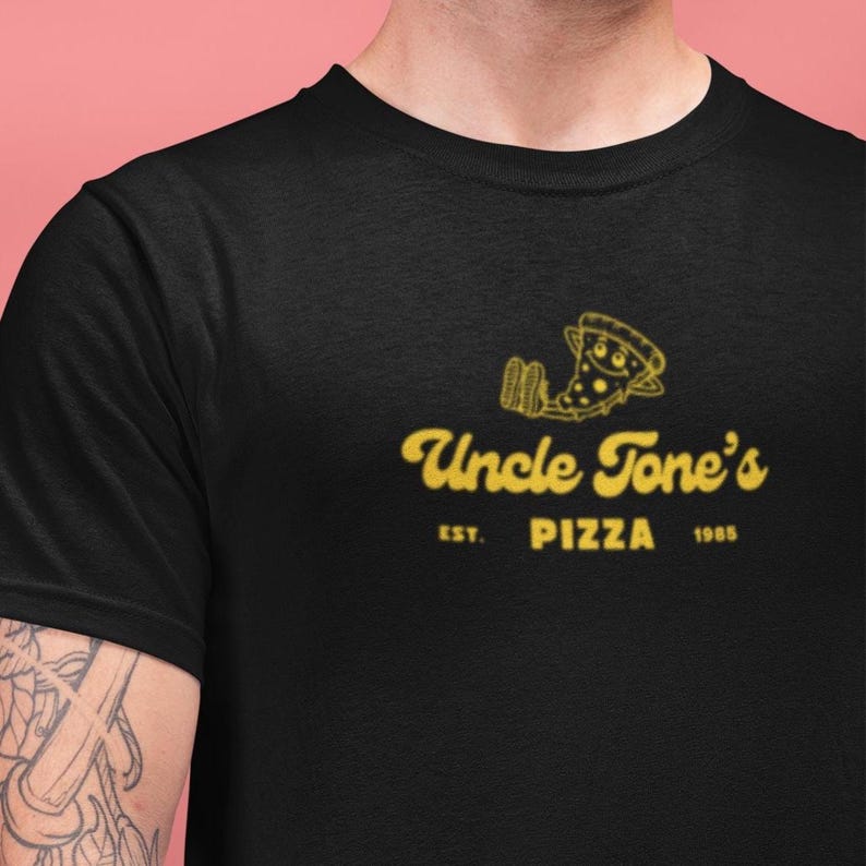 Uncle Tone's Pizza T-shirt: Comfort Colors Graphic Tee - Etsy