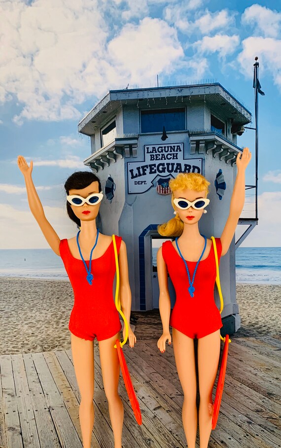 Vintage Ponytail Barbies Lifeguard Fine Art Photograph | Etsy
