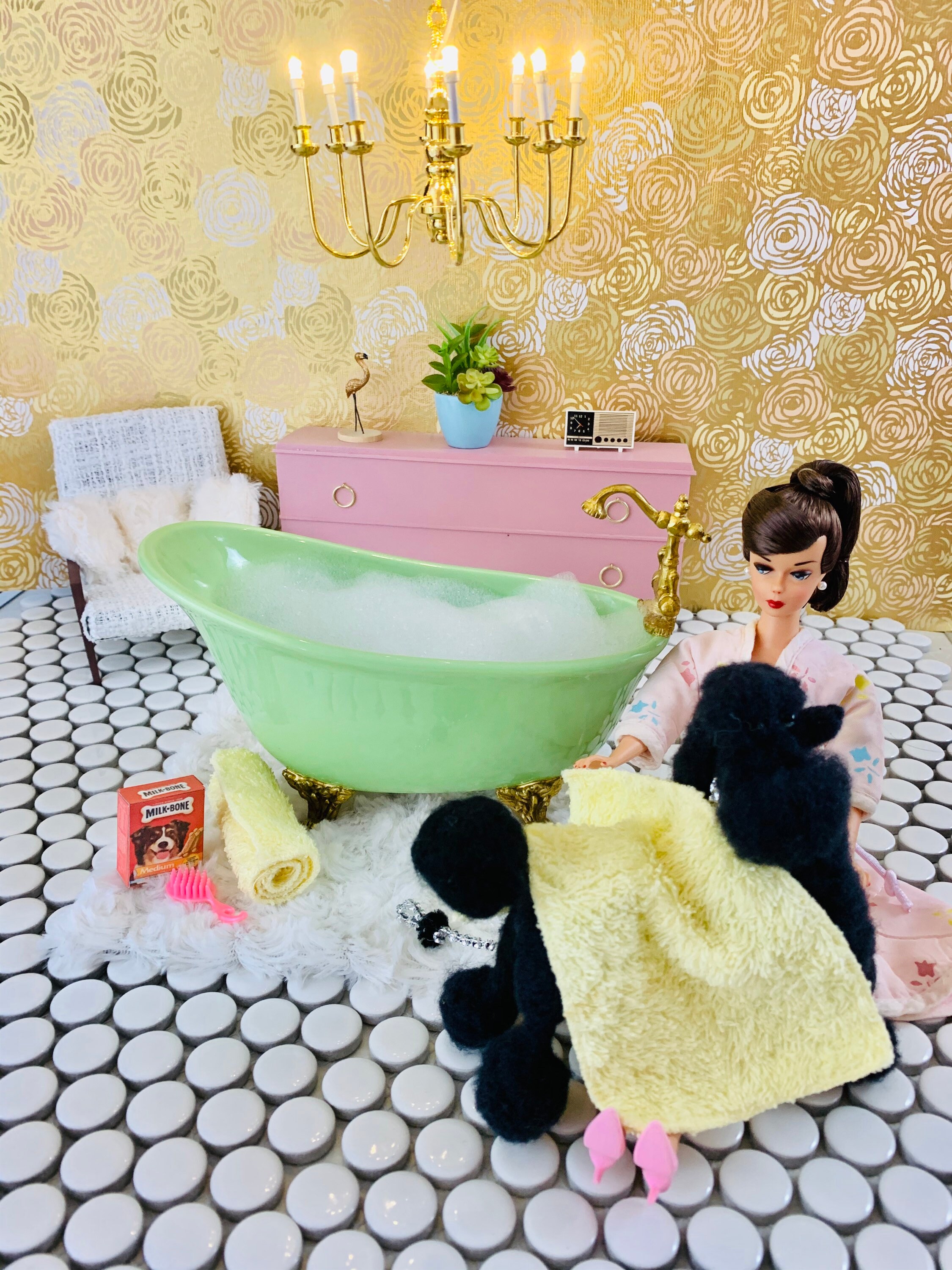 Barbie Poodle Bath Fine Art Photograph | Etsy