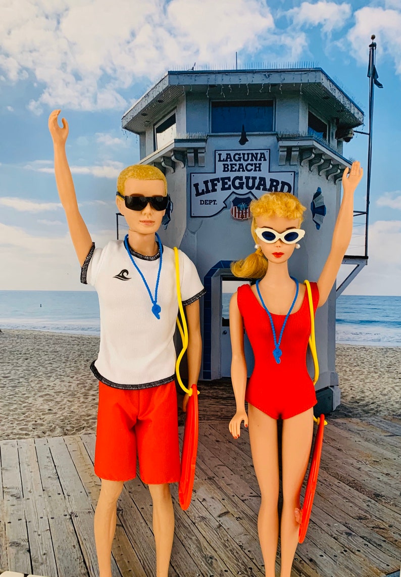 Vintage Ponytail Barbie Lifeguard Fine Art Photograph | Etsy