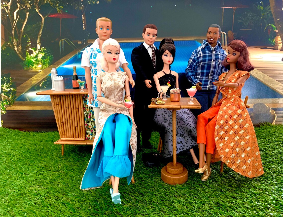 Barbie Poolside Cocktails Fine Art Photograph - Etsy
