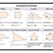 Algebra & Geometry Formulas Poster Set: Educational Cheat Sheets (PDF ...