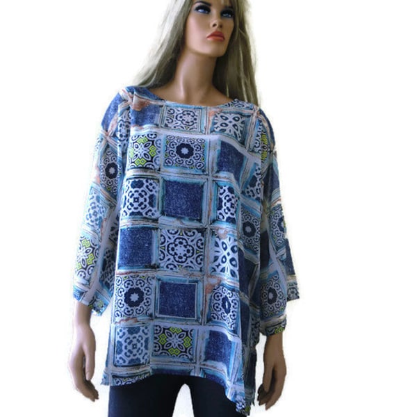 Patchwork Tunic - Etsy