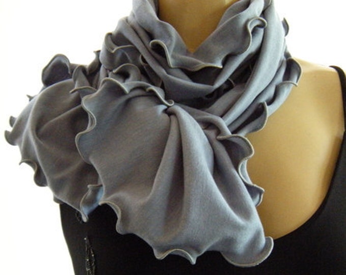 Classic Gray....curly Rag...beautiful Knit...every Possible - Etsy
