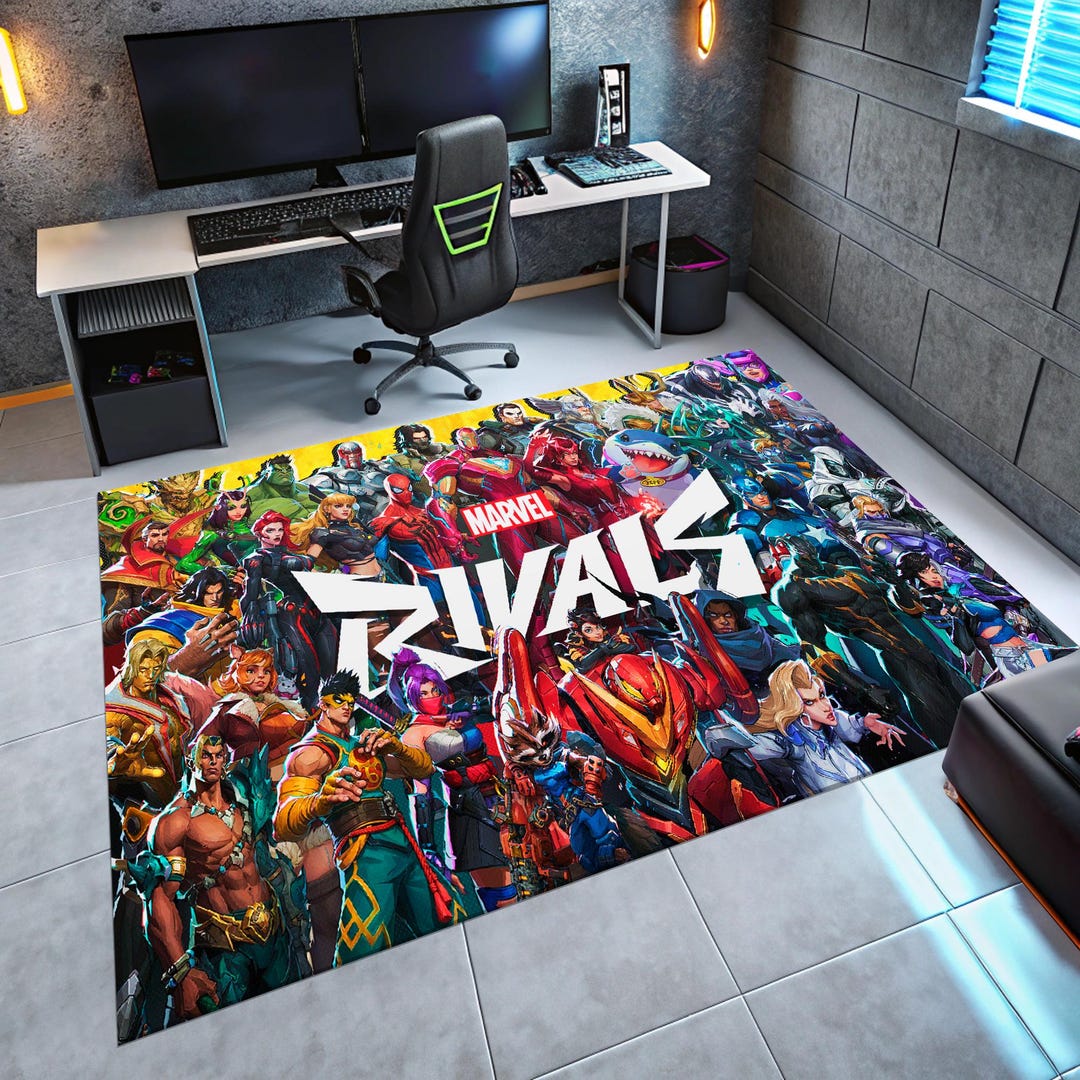 Rivals Rug, Marvel Characters, Avengers Rug, Superheros Rug, Fantastic ...