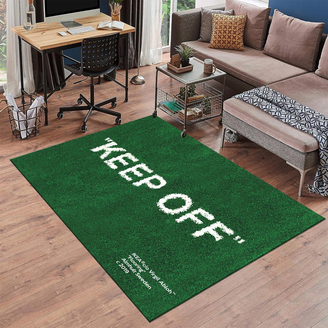 Grass-look Carpet,pattern Rug,keep off Rug,green Rug,home Decor,modern ...