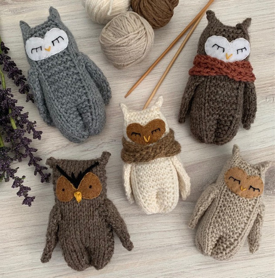 Scandi Owl KNITTING PATTERN with Bonus - Etsy UK