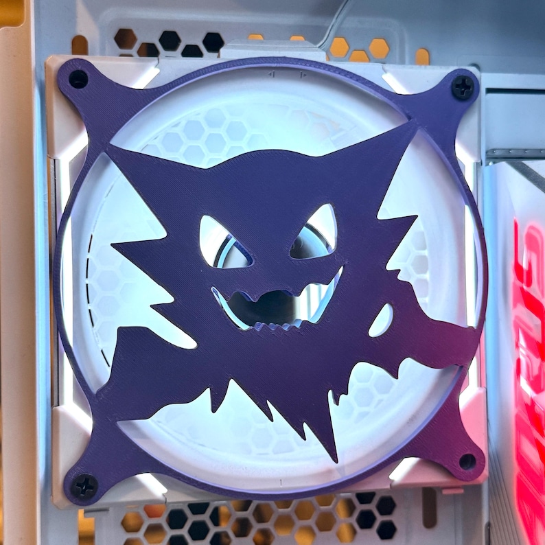 The Ghost Collection Gaming PC Fan Cover Shroud Grill Custom Anime ...