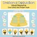 Emotional Regulation Visual Cue Cards Support - Sonny the Bee - Etsy