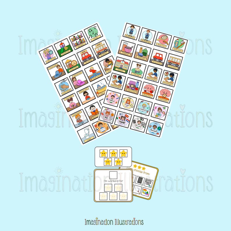 Classroom & Home Visual Support Schedule- Visual Cue Cards First, Then ...