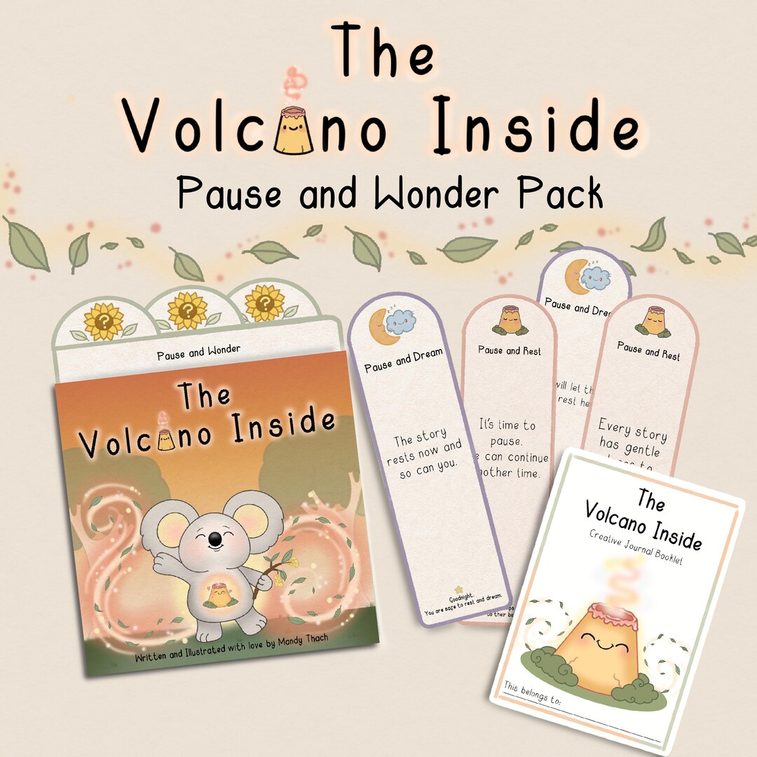The Volcano Inside- Pause and Wonder Pack - Etsy