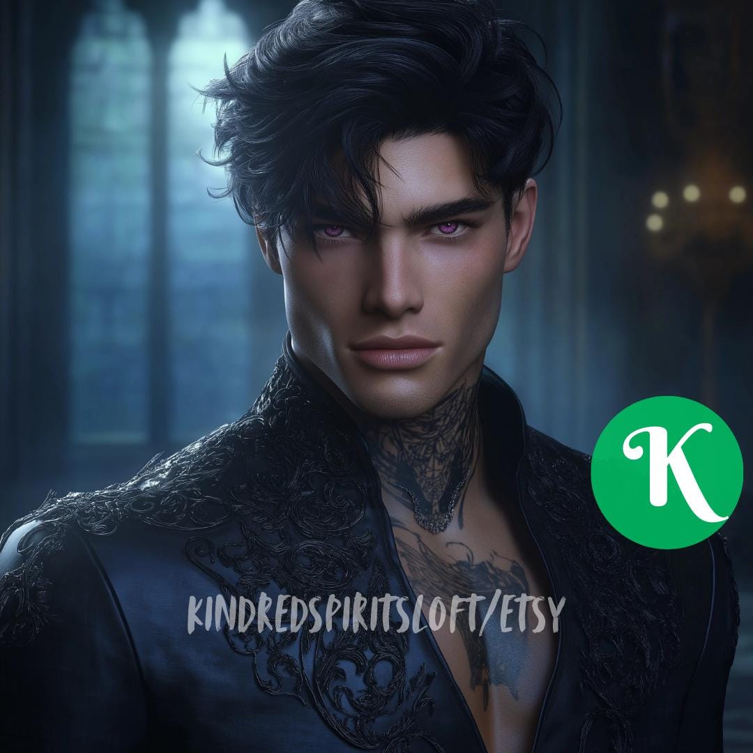 Pureblood Vampire Spirit Companion: Psychic Insight & Loyalty (digital ...