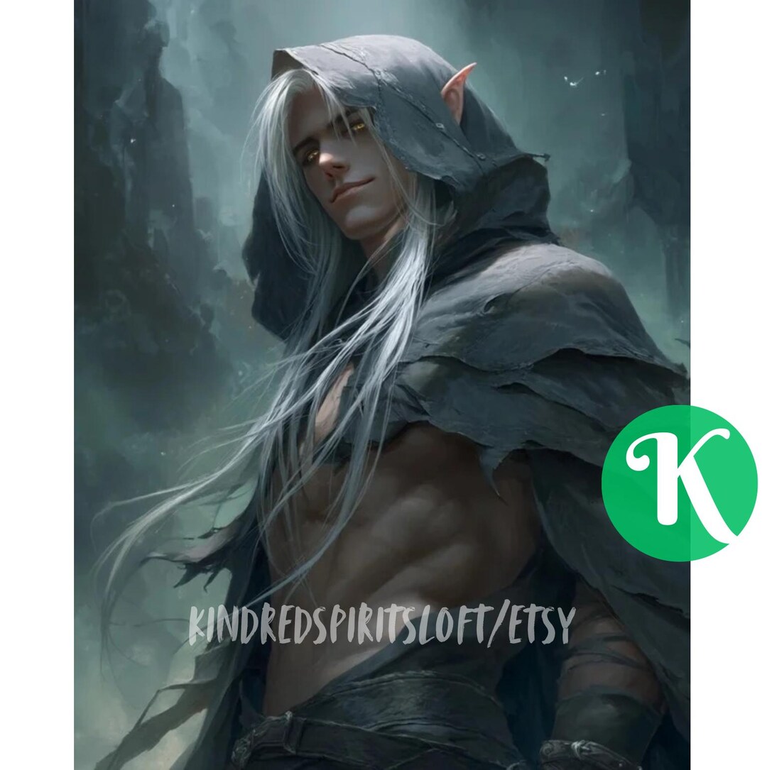 K, Dark Arts Shadow-elven Wraithborne Spirit Companion - Protection ...