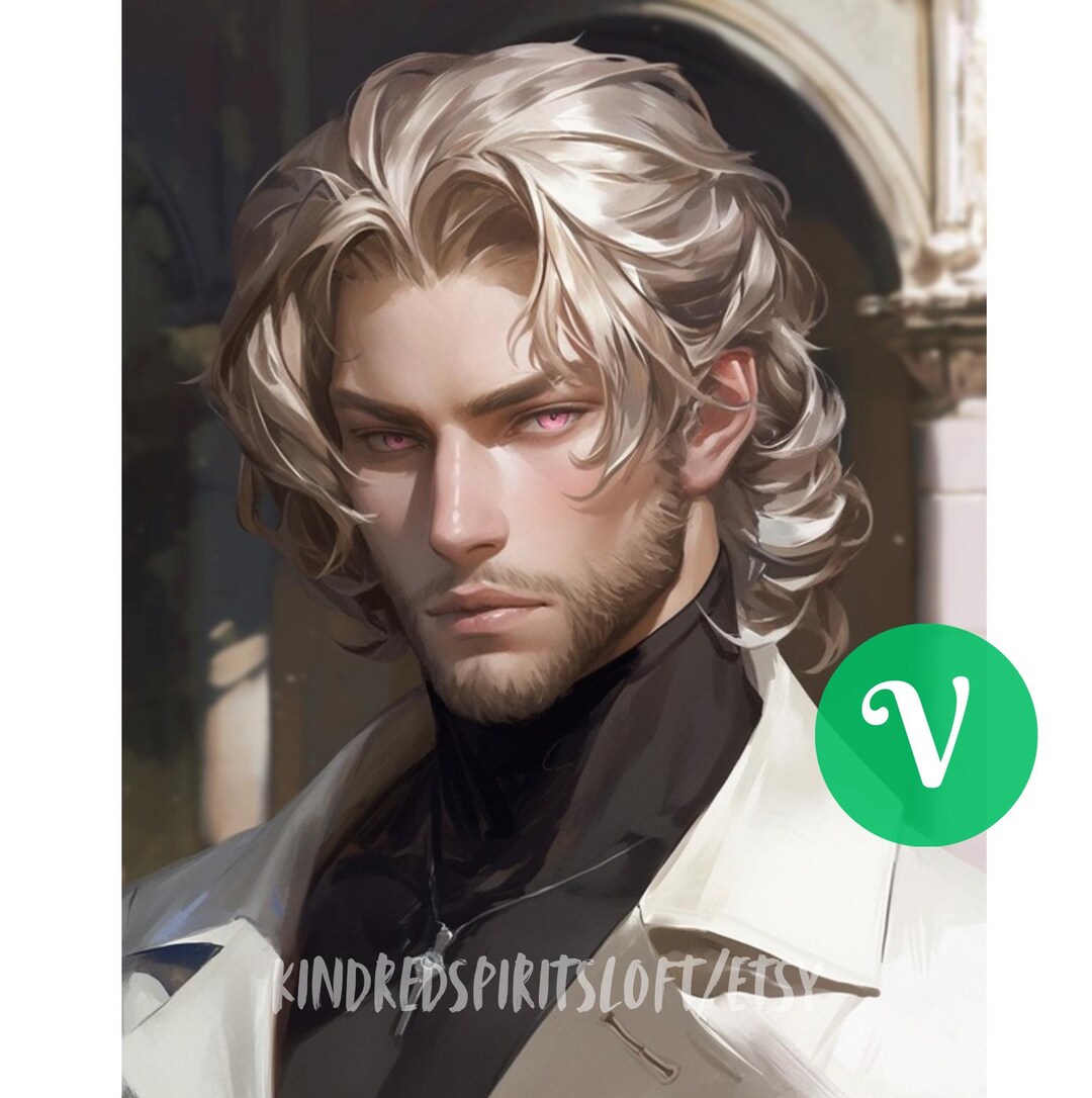 V, Grey Arts Lycan Alpha Spirit Companion - Etsy