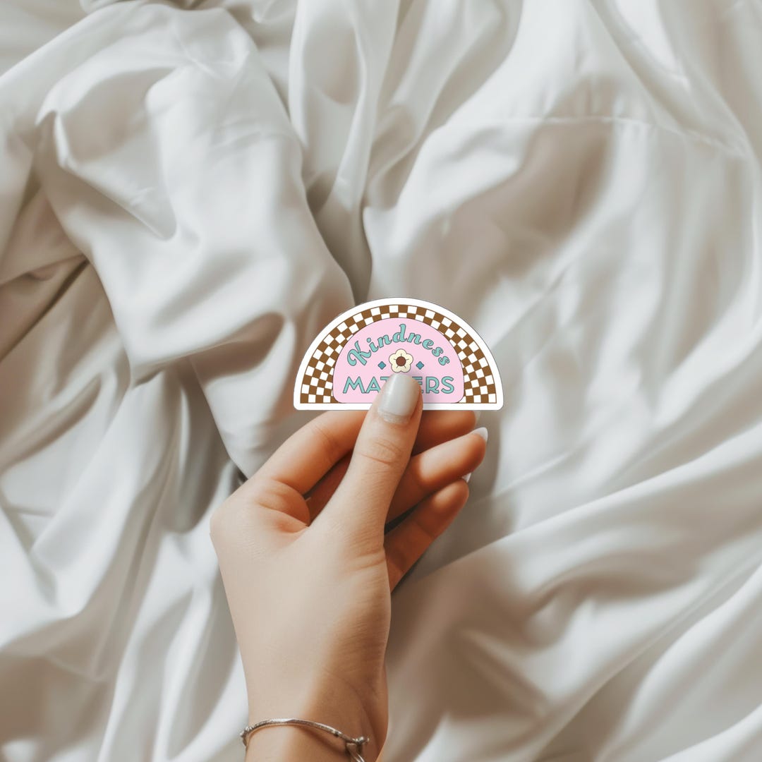 Kindness Matters Stickers, Vinyl Decals, Laptop Decal, Journaling ...