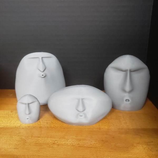 Rock Sculpture Face - Etsy