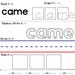 High Frequency Sight Word Worksheets ABC Order Phoneme Grapheme Mapping ...