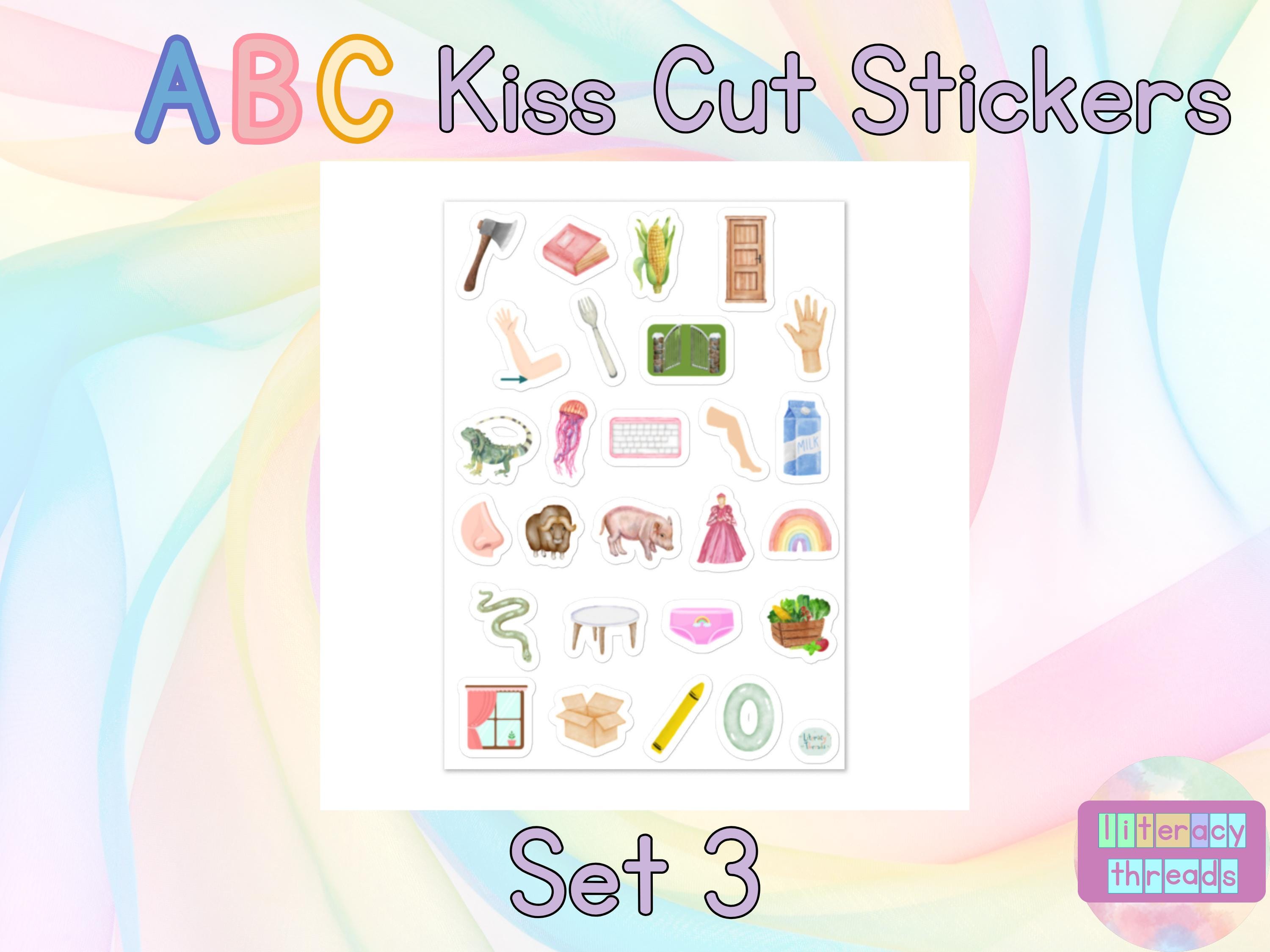 Phonics Stickers for Kids – ABC Letter & Sound Match – Educational ...