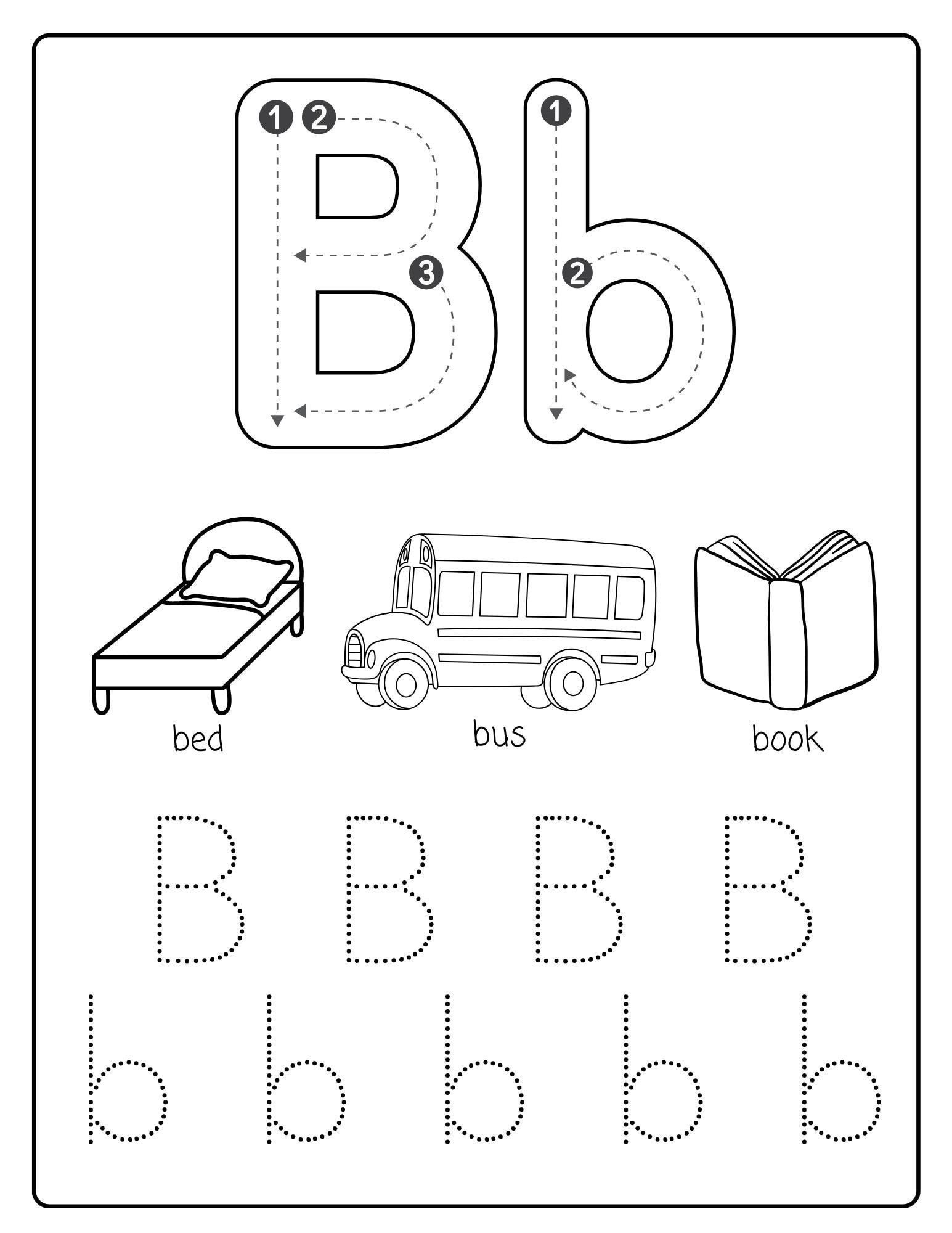 ABC Phonics Tracing Worksheets Alphabet Coloring Pages Letter Tracing ...