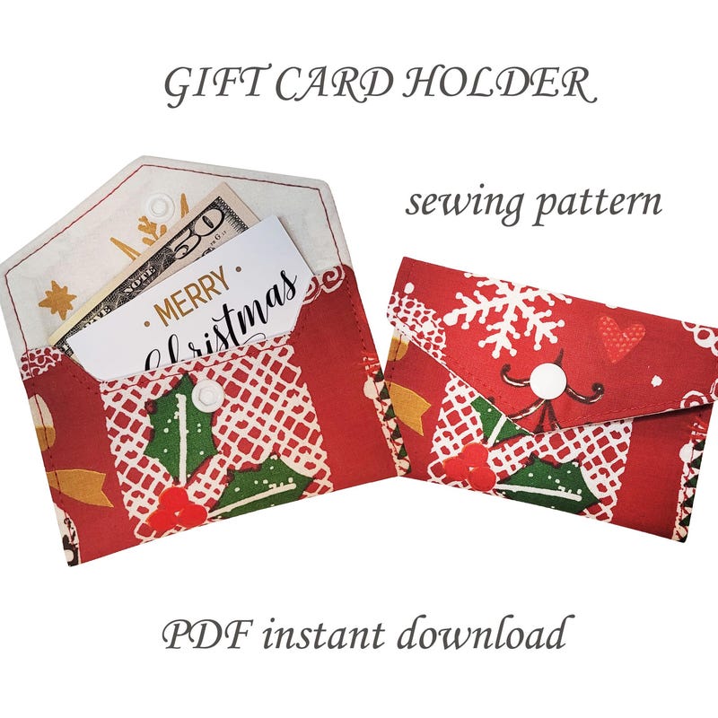 Fabric Card Gift Wallet - 60+ Gift Ideas for 2025