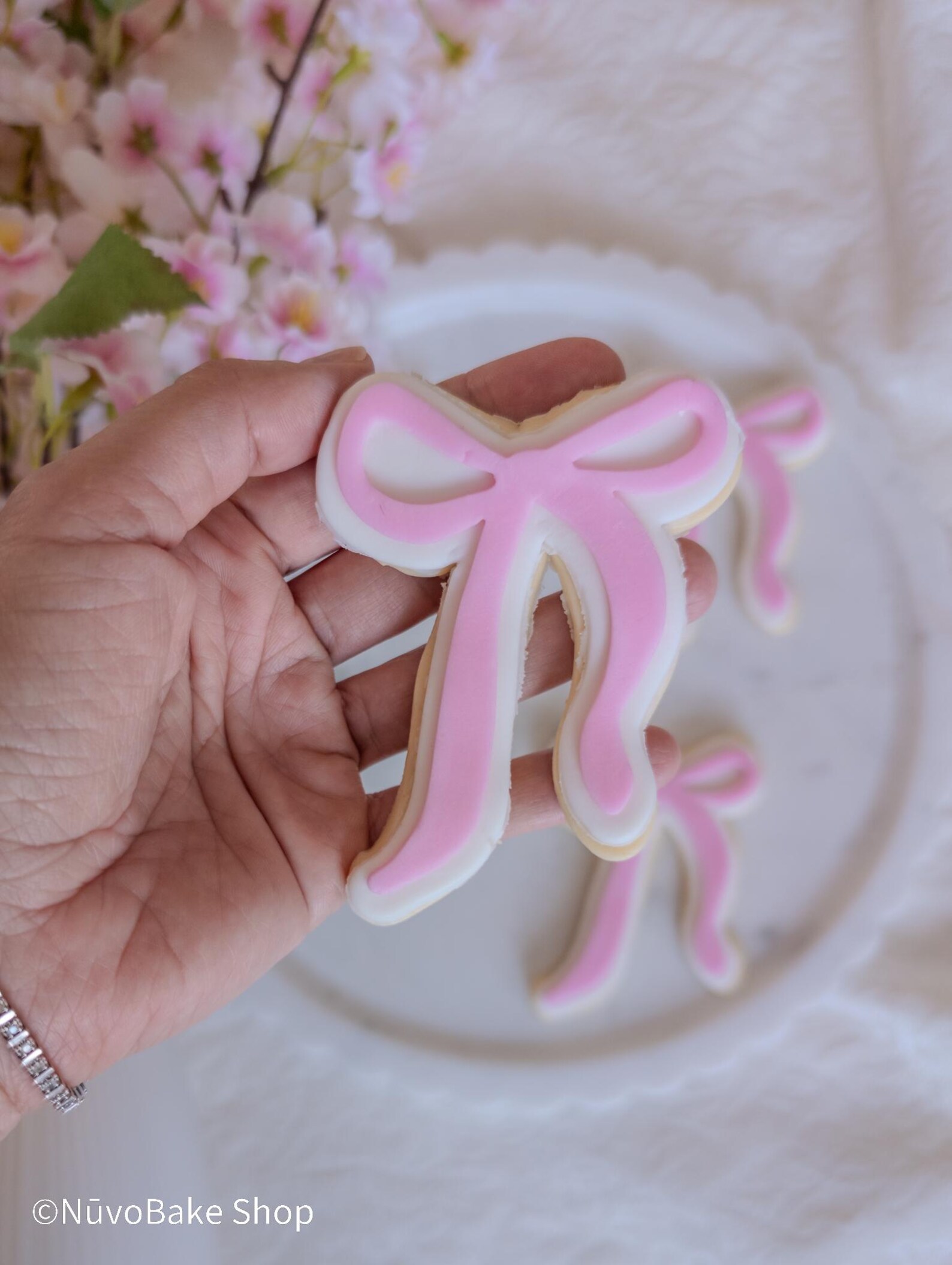 Bow Coquette Cookie Cutter and Embosser, Sugar Cookies, Fondant, Baking ...