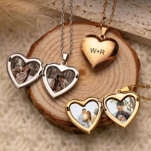 Gold Heart Locket Necklace, Vintage Locket Necklace, Engraved Locket ...