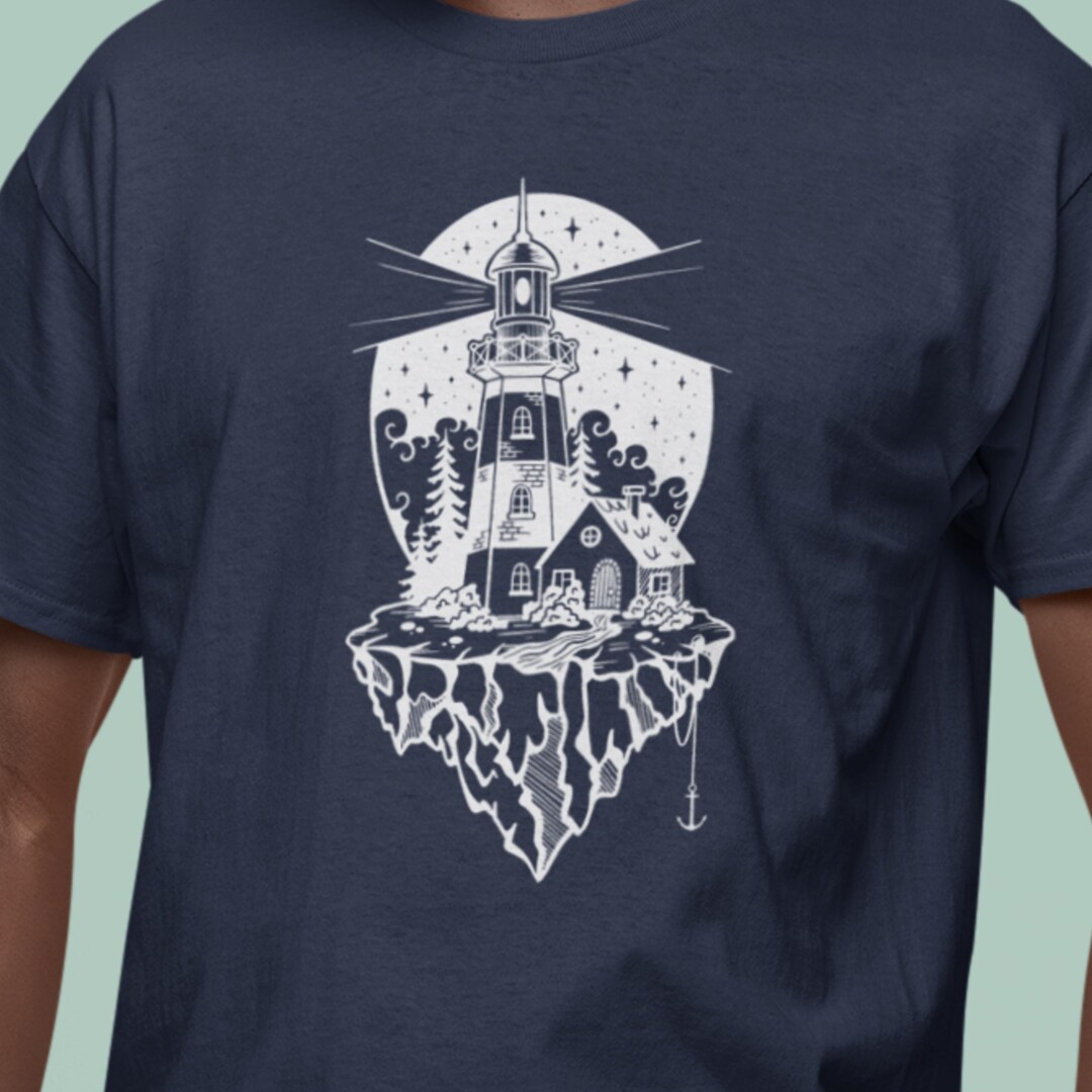 Nautical Apparel "lighthouse and Anchor" - Casual Outfit for Sea Lovers ...