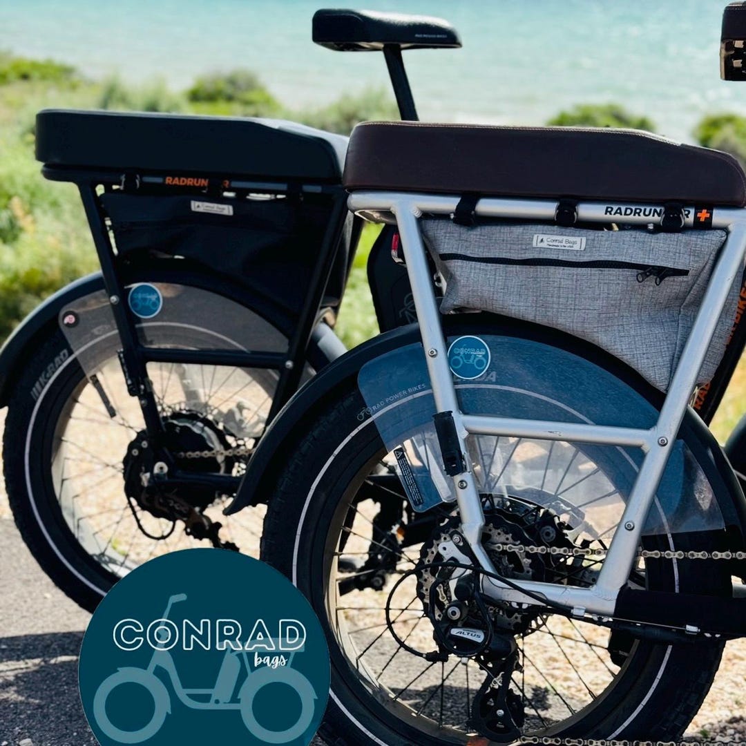 Radrunner Plus 1 2 Custom Ebike Bike Bag Conrad Bags Fits Rad Power - Etsy