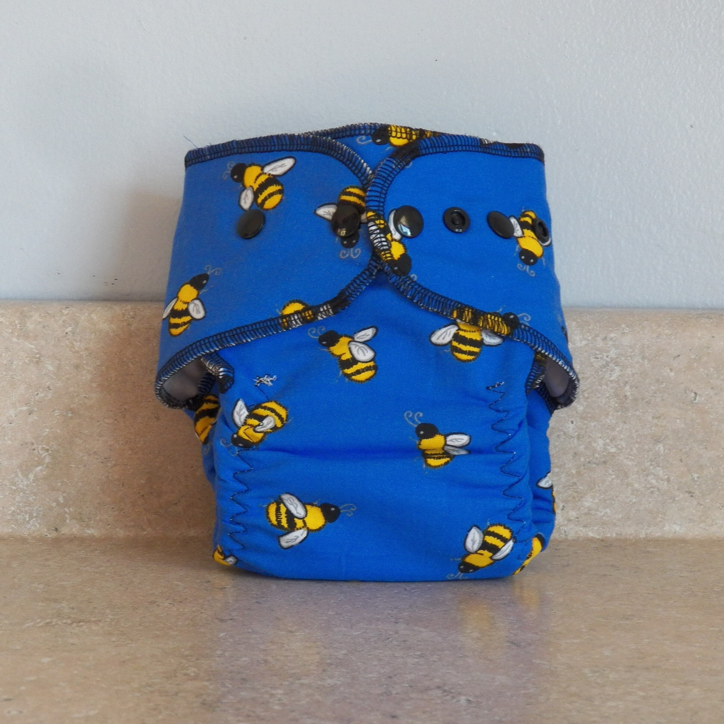 Fitted Small Cloth Diaper 6 to 12 Pounds Bumble Bees inv 17044 - Etsy