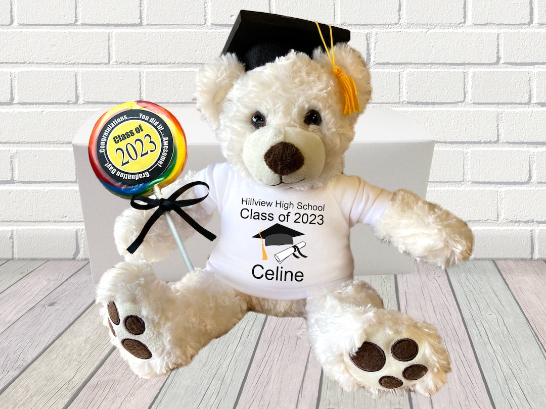 Personalized Graduation Teddy Bear Gift Set 13 Vera - Etsy