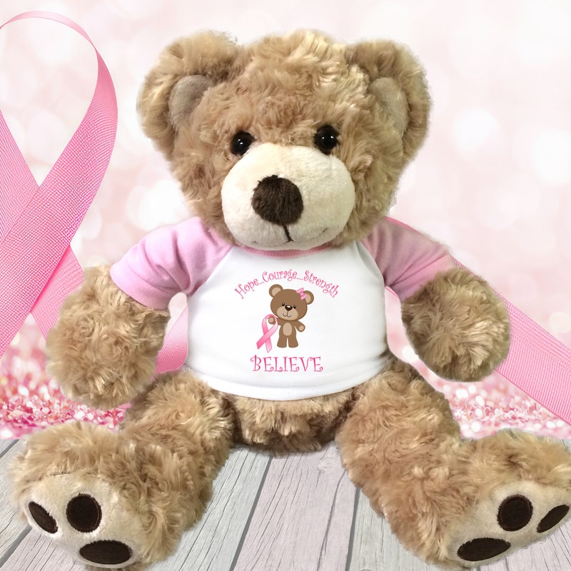 Breast Cancer Teddy Bear - Etsy